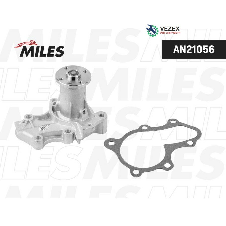 MILES AN21056 Насос водяной MITSUBISHI LANCER/COLT 1.3/1.5 9503 (DOLZ H218) AN21056