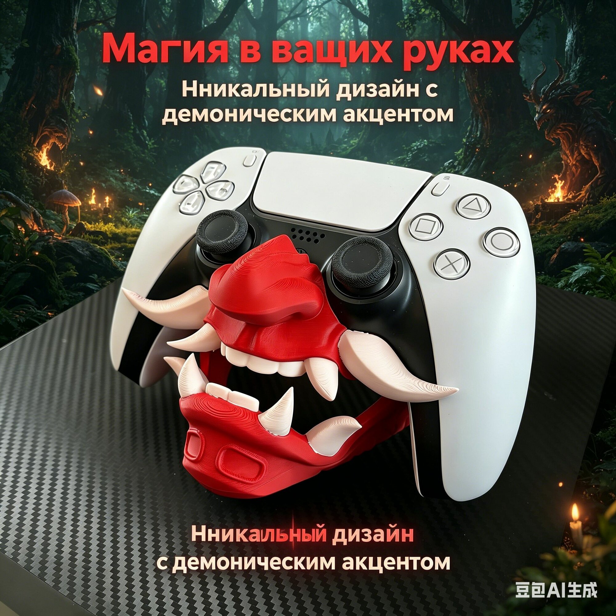 Держатель геймпада XBOX ONE/PS4/PS5 Универсальный