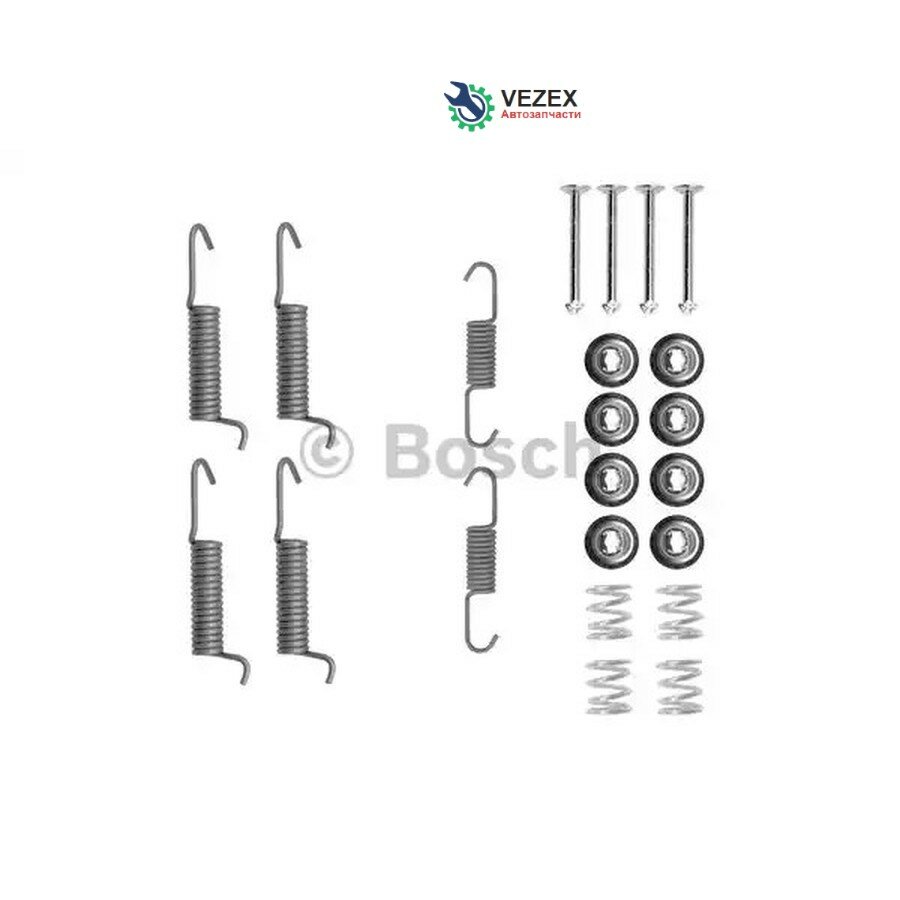 BOSCH 1987475320 Комплект монтажный барабанных тормозных колодок