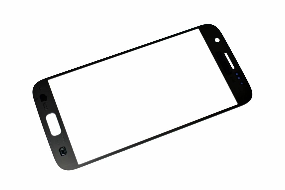 Стекло для переклейки Samsung Galaxy S7 черный AA