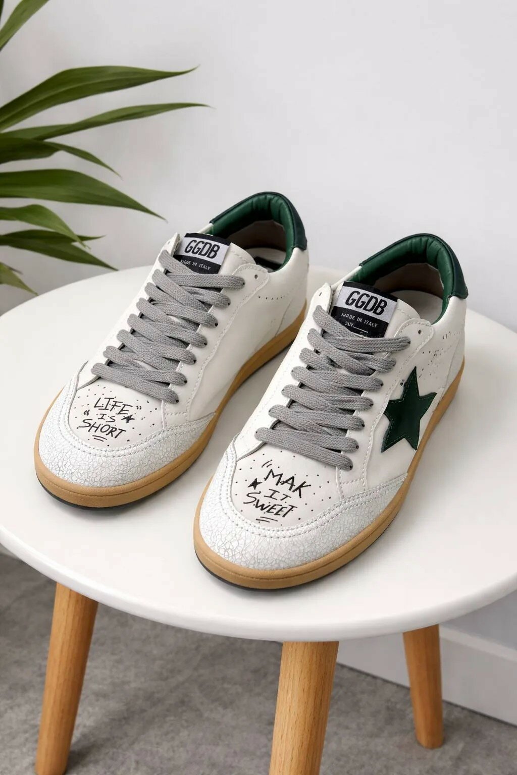 Кеды GGDB Green Star Vintage