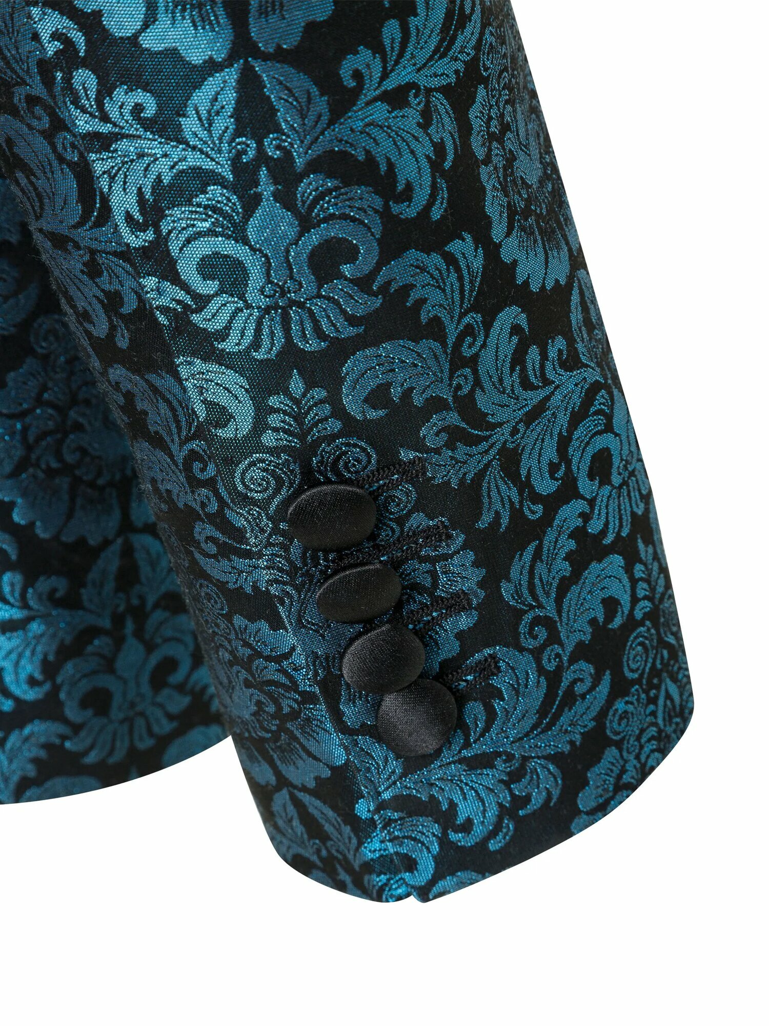 Пиджак Billionaire Cesar damask-patterned blazer, размер 48, blue — фото 1