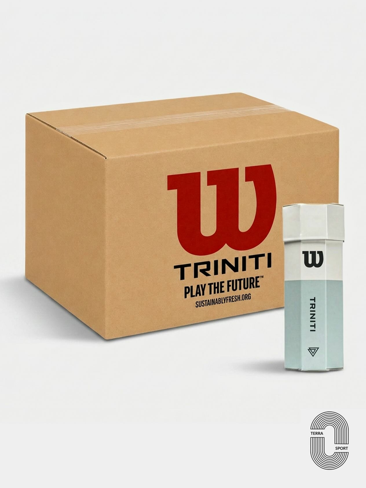 Теннисные мячи Wilson Trinity 72 шт. для всех типов покрытий