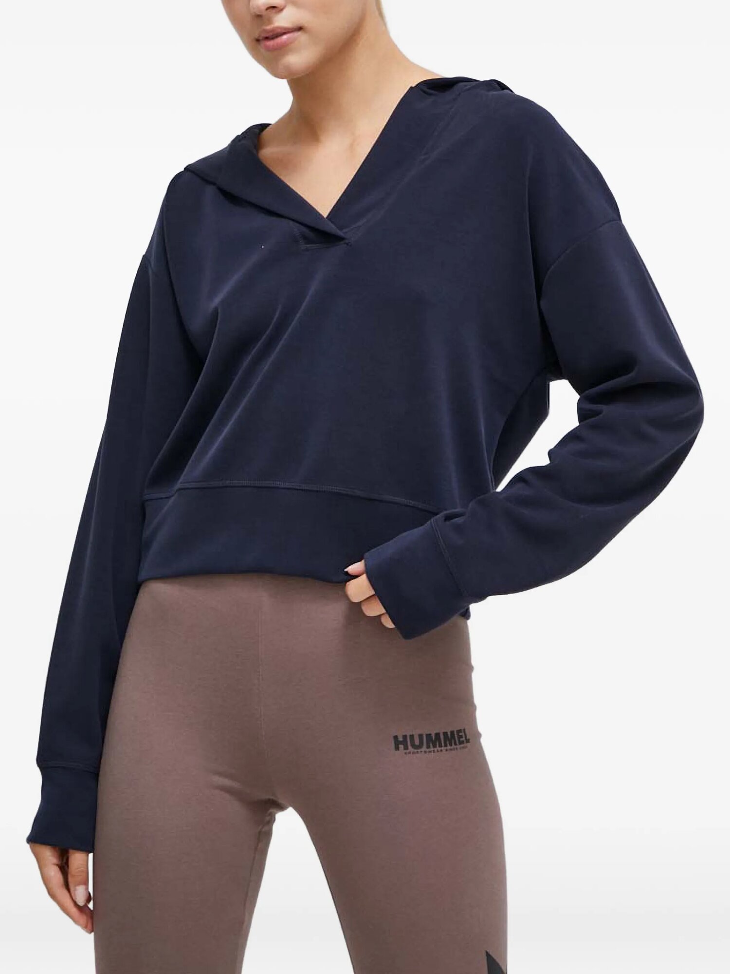 Худи V-neck hoodie