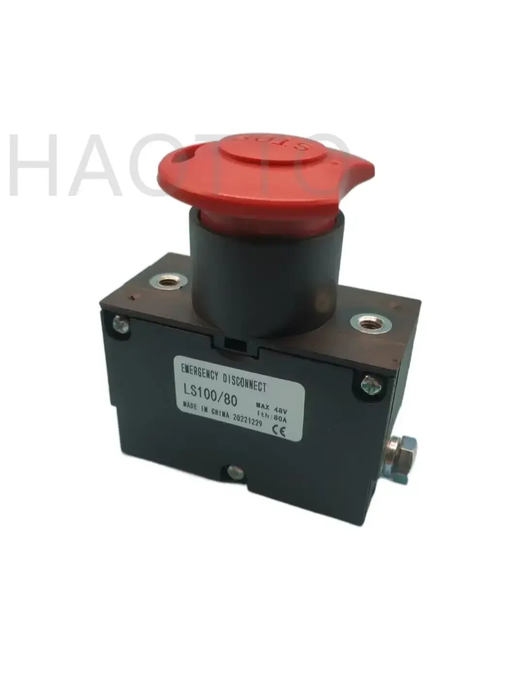 Выключатель аварийной остановки LS100/80 48В 80А
