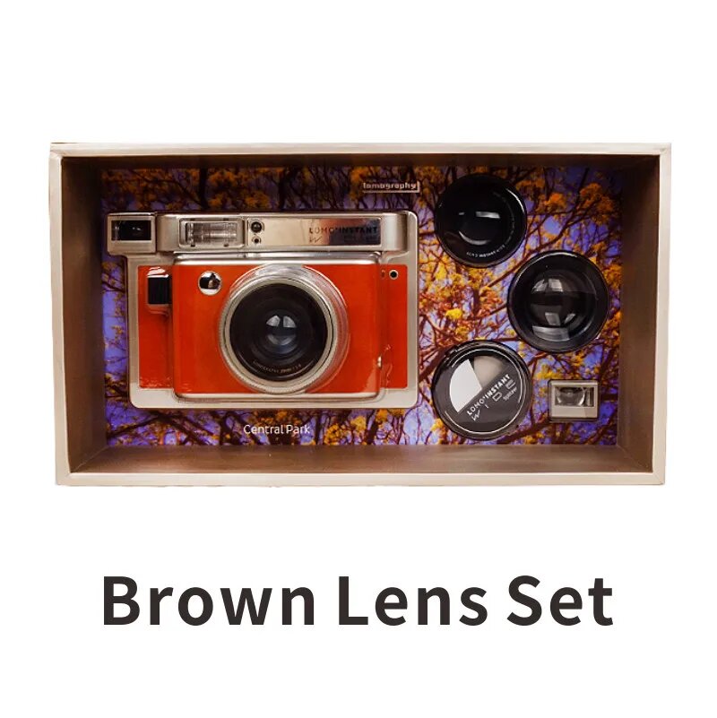 Lomography Lomo'Instant Wide, Brown Lens Set