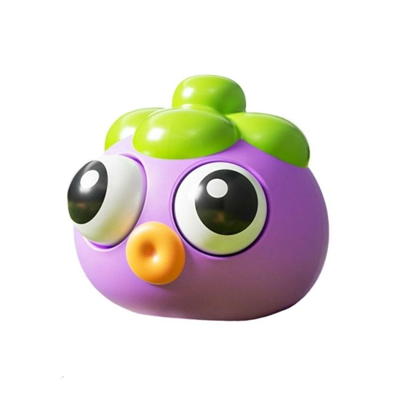 Сенсорная игрушка-сжималка в форме фрукта, Мангостин