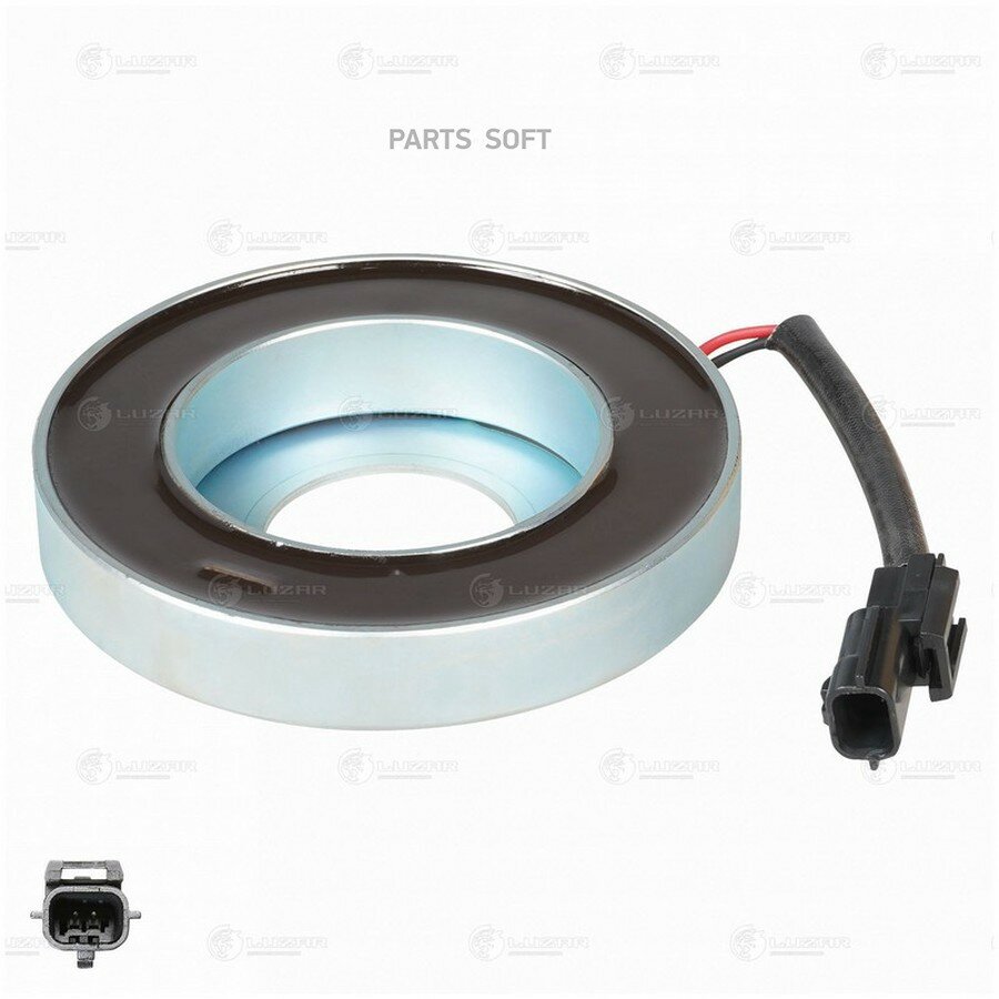 LUZAR LMCC0904 Катушка эл/магн. компрессора кондиц. для а/м Renault Fluence (10-)/Duster (12-) 1.6i (LMСC 0904)