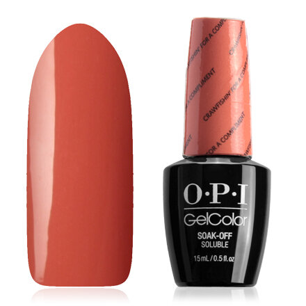 OPI GELCOLOR Crawfishin' For A Compliment GC N58, 15 мл.