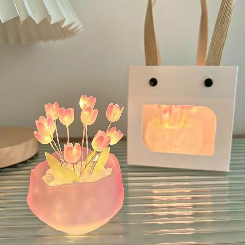 Тюльпан с тыквенным стаканом для DIY ночника ночник тюльпан лампа diy