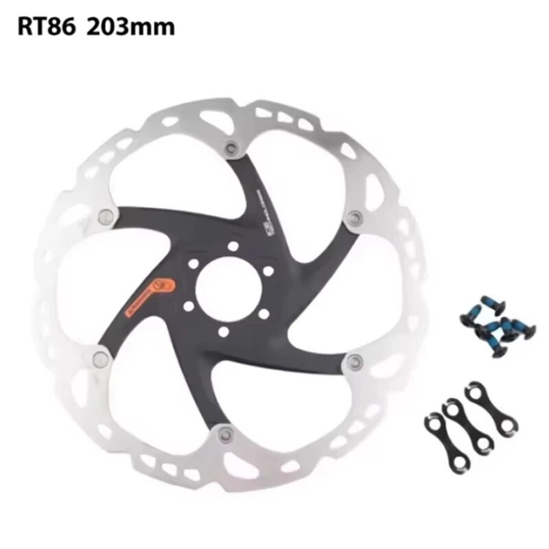 SHIMANO DEORE SM-RT86 Дисковые тормозные диски 160/180/203 мм RT86 203mm 1pcs