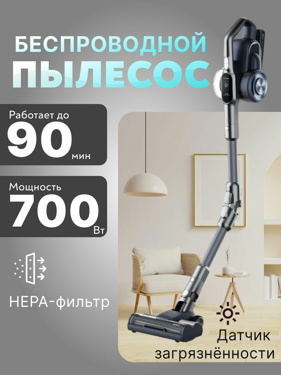 Пылесос вертикальный беспроводной , Jimmy H11 pro