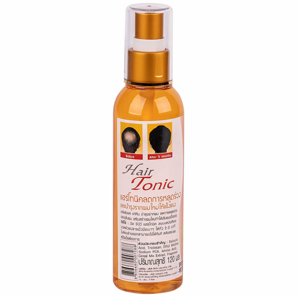 GENIVE Hair Tonic (Тайский тоник Для роста и против выпадения волос, Женив), 120 мл.