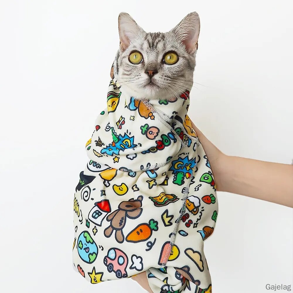 Набор для ухода за кошками: клейкая лента, когтерезка и гамак для безопасной стрижки когтей комплект для фиксации домашних питомцев с удобным гаком