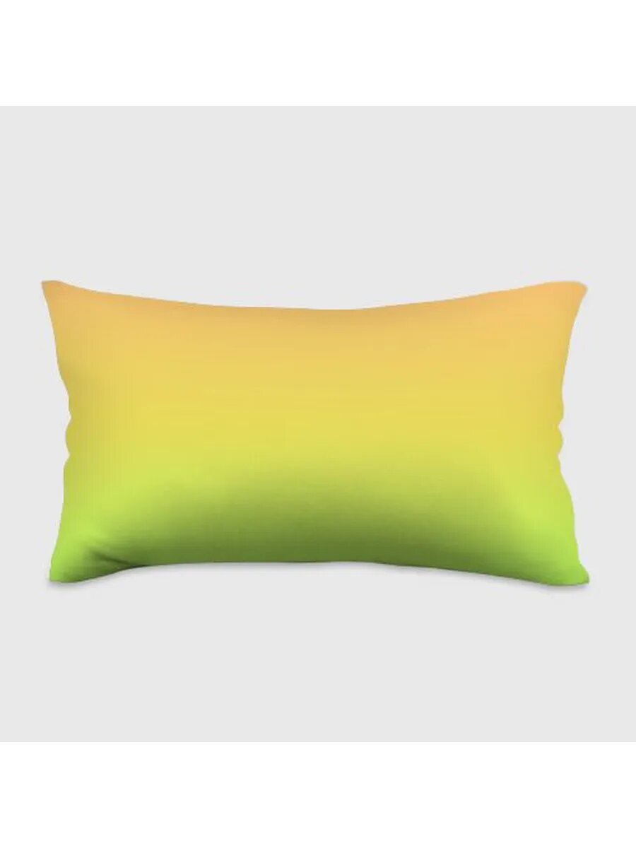 Gradiend yellow-green Подушка