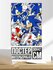 Постер на стену Sonic паттерн Соник