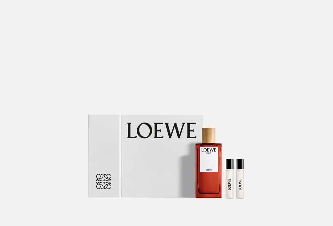 Loewe Solo cedro Подарочный набор 3 шт