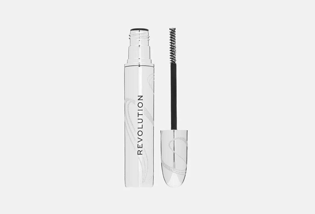 MakeUp Revolution Glitter top coat mascara silver Верхнее покрытие для туши для ресниц 7 мл