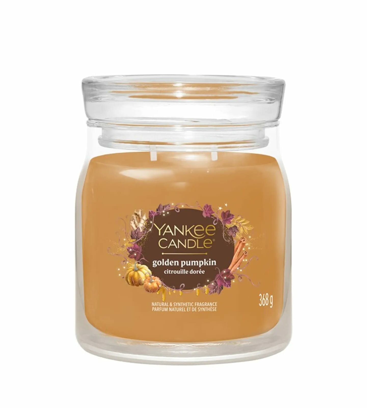 Свеча Yankee Candle Pumpkin Cinnamon Swirl 368 г