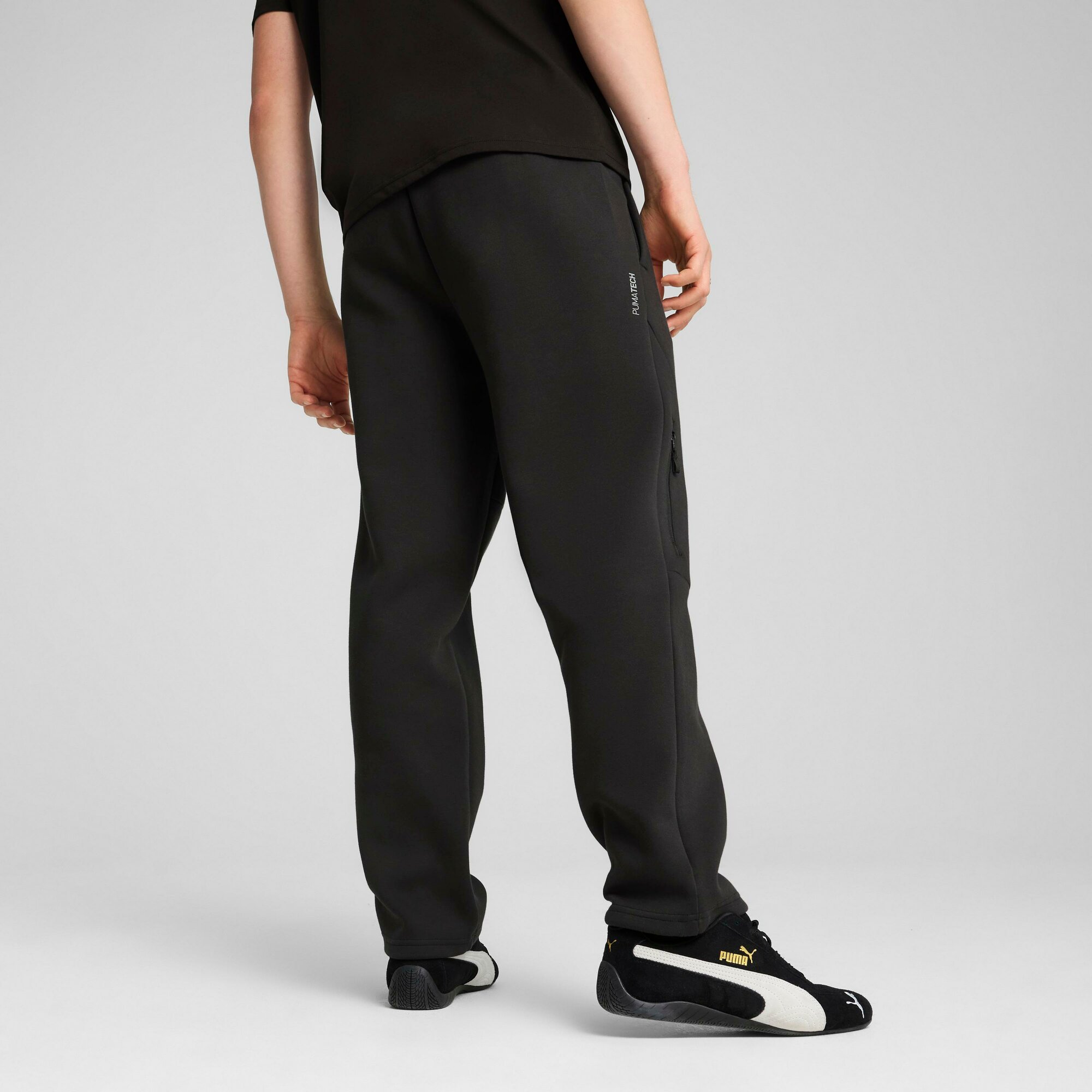 Брюки PUMA PUMATECH Track Pants, размер XL, черный — фото 1