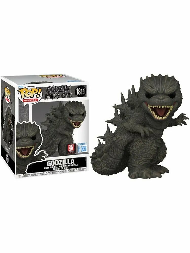 Фигурка Pop! Movies #1811 Godzilla Minus One Series Action Figures Godzilla - 4.1 Inches (Детализированная текстура чешуи, культовый монстр из фильма)