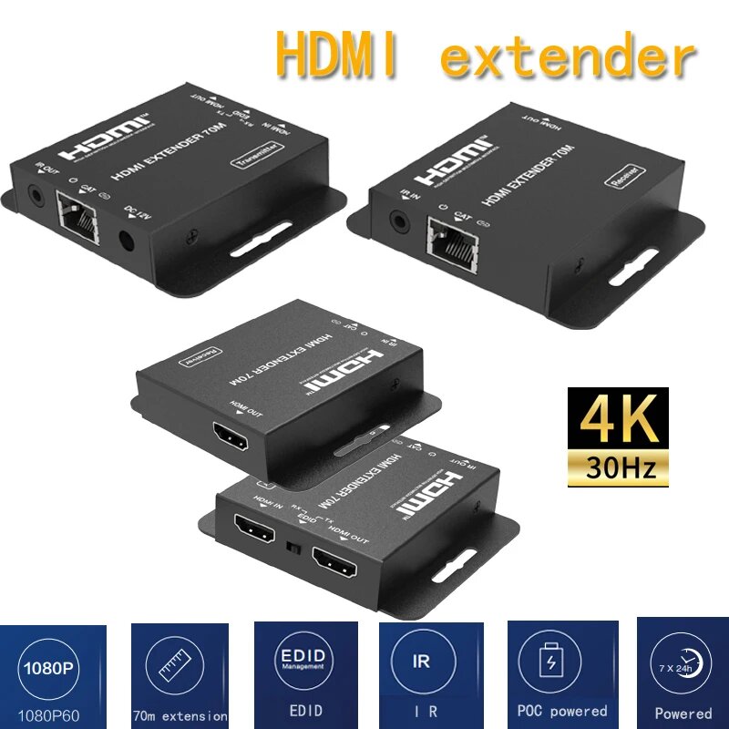 HDMI удлинитель KOQIT 4K