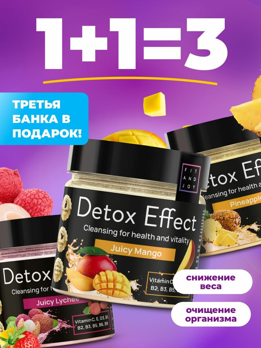 Набор Детокс для похудения, дренажный напиток