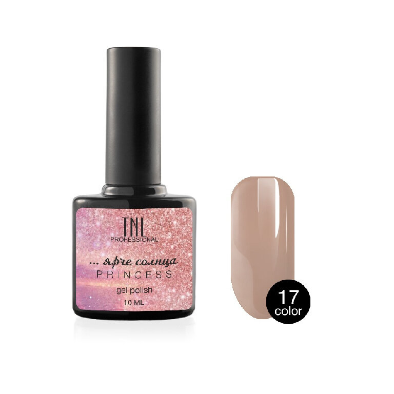 TNL Professional Гель-лак Princess color № 17 (10 мл) 381051
