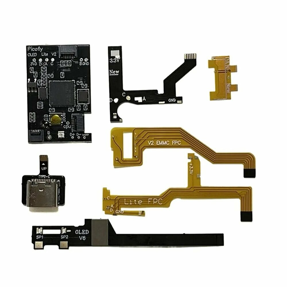 (X S D A) Hwfly Picofly Для Консоли RP2040 С Возможностью Модернизации