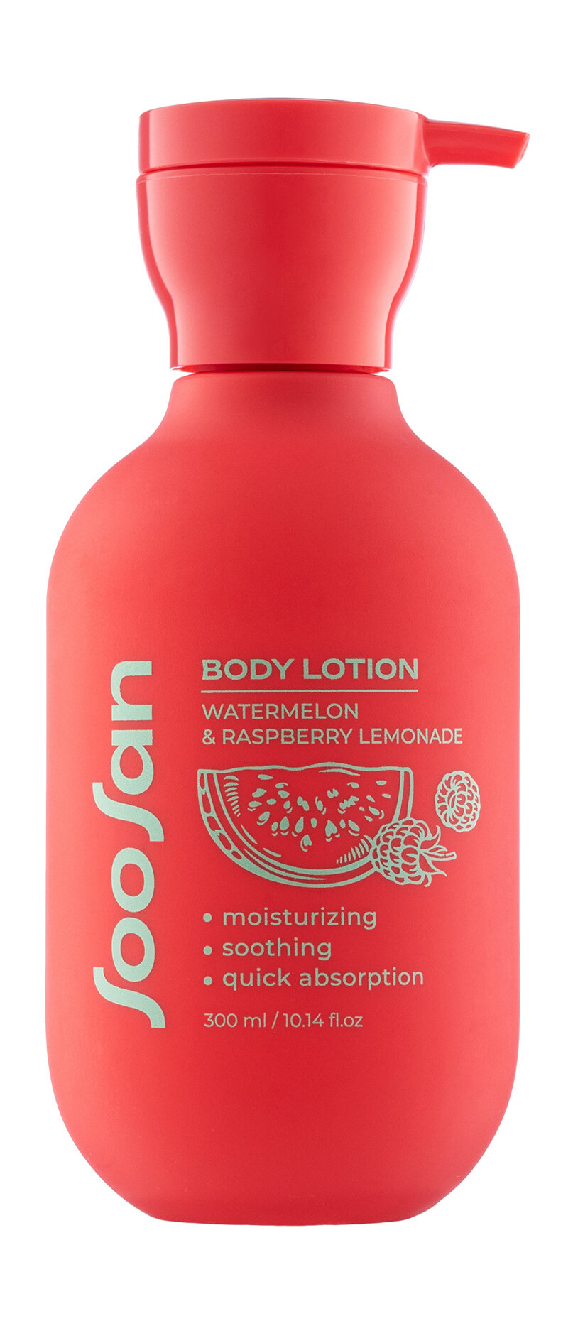 SOOSAN Лосьон для тела Watermelon & Raspberry Lemonade, 300 мл