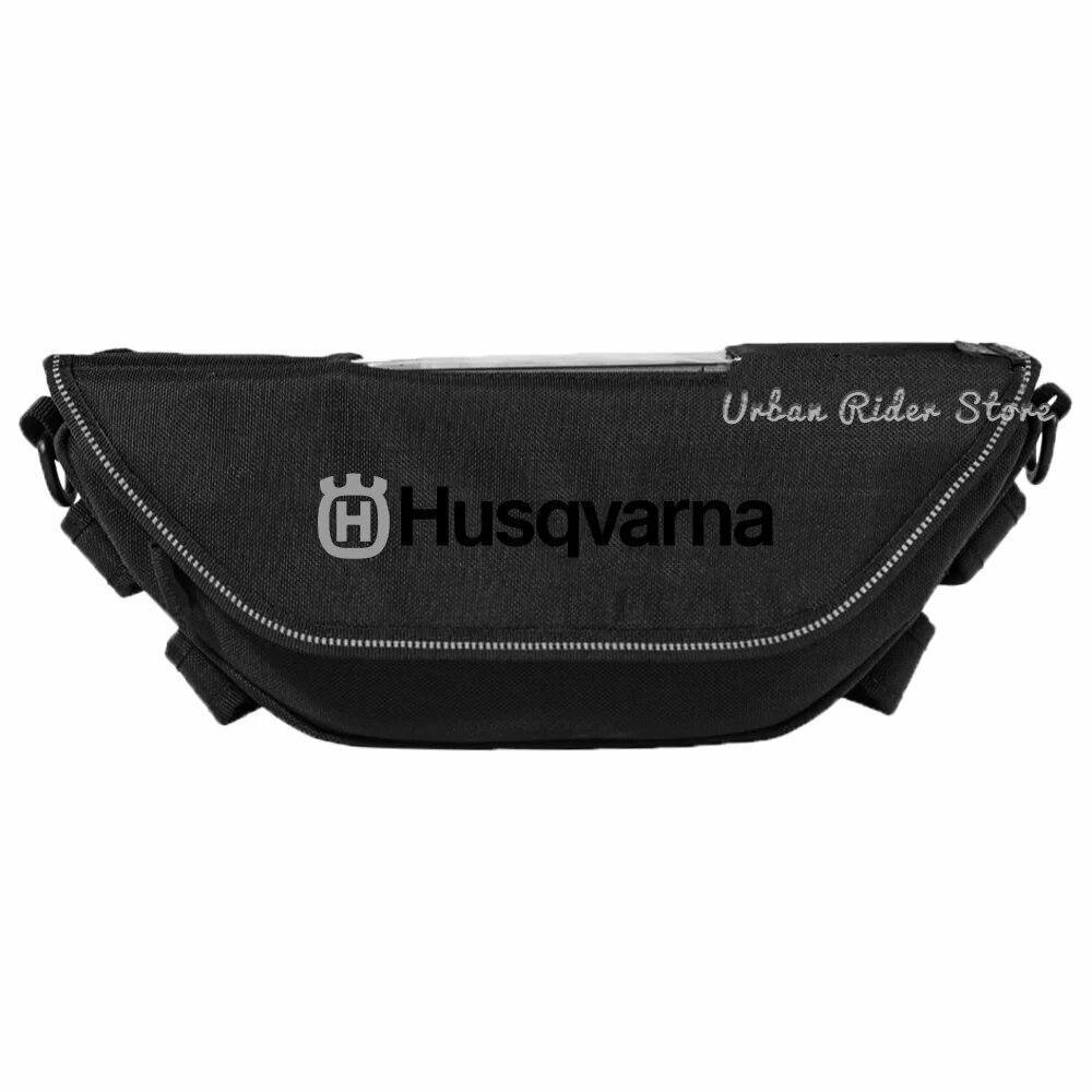 Дорожная сумка на руль мотоцикла Husqvarna 701 эндуро, водонепроницаемая и пылезащитная Черный, 12