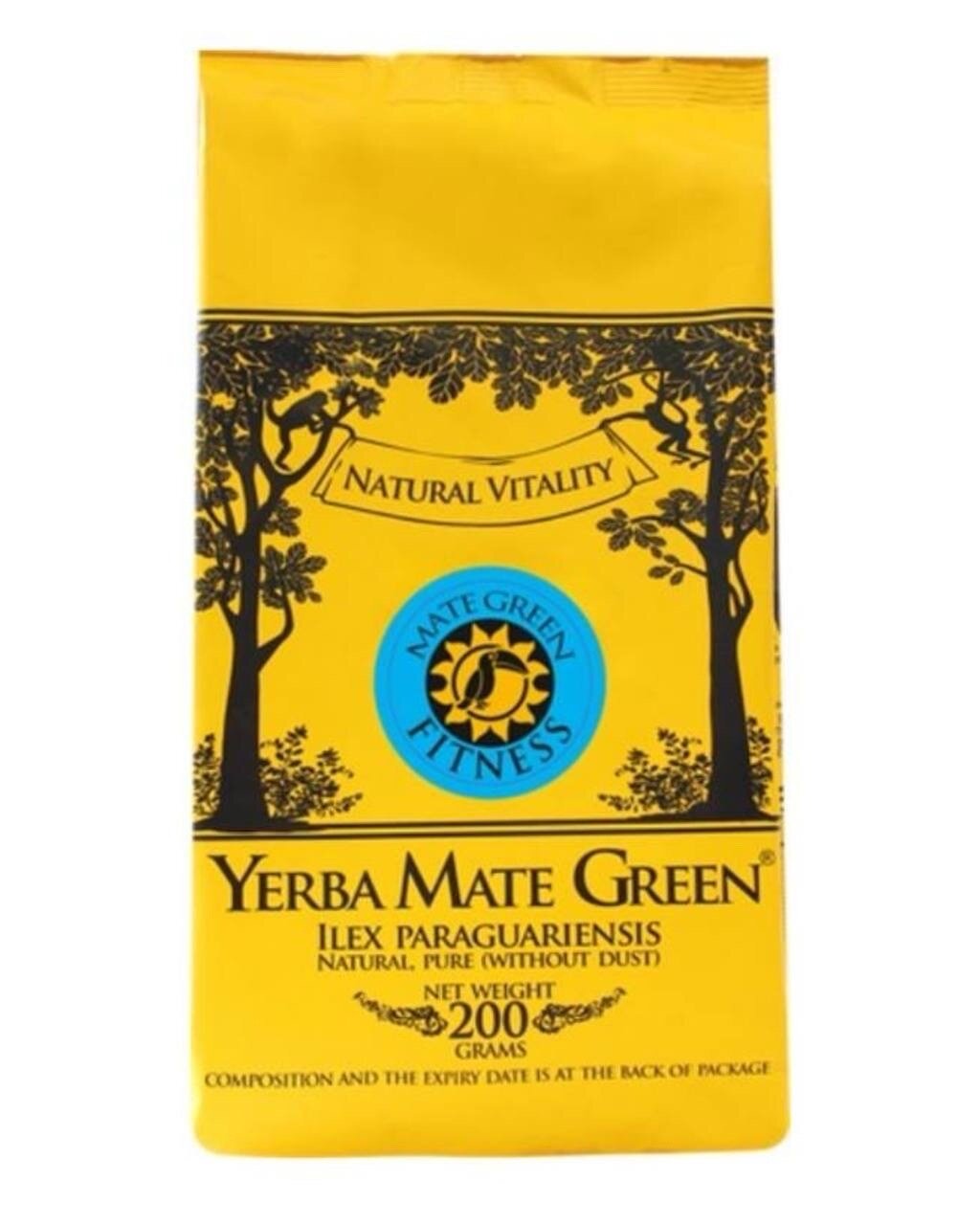 Чай йерба мате Mate Green FITNESS, 200 гр. (йерба матэ)