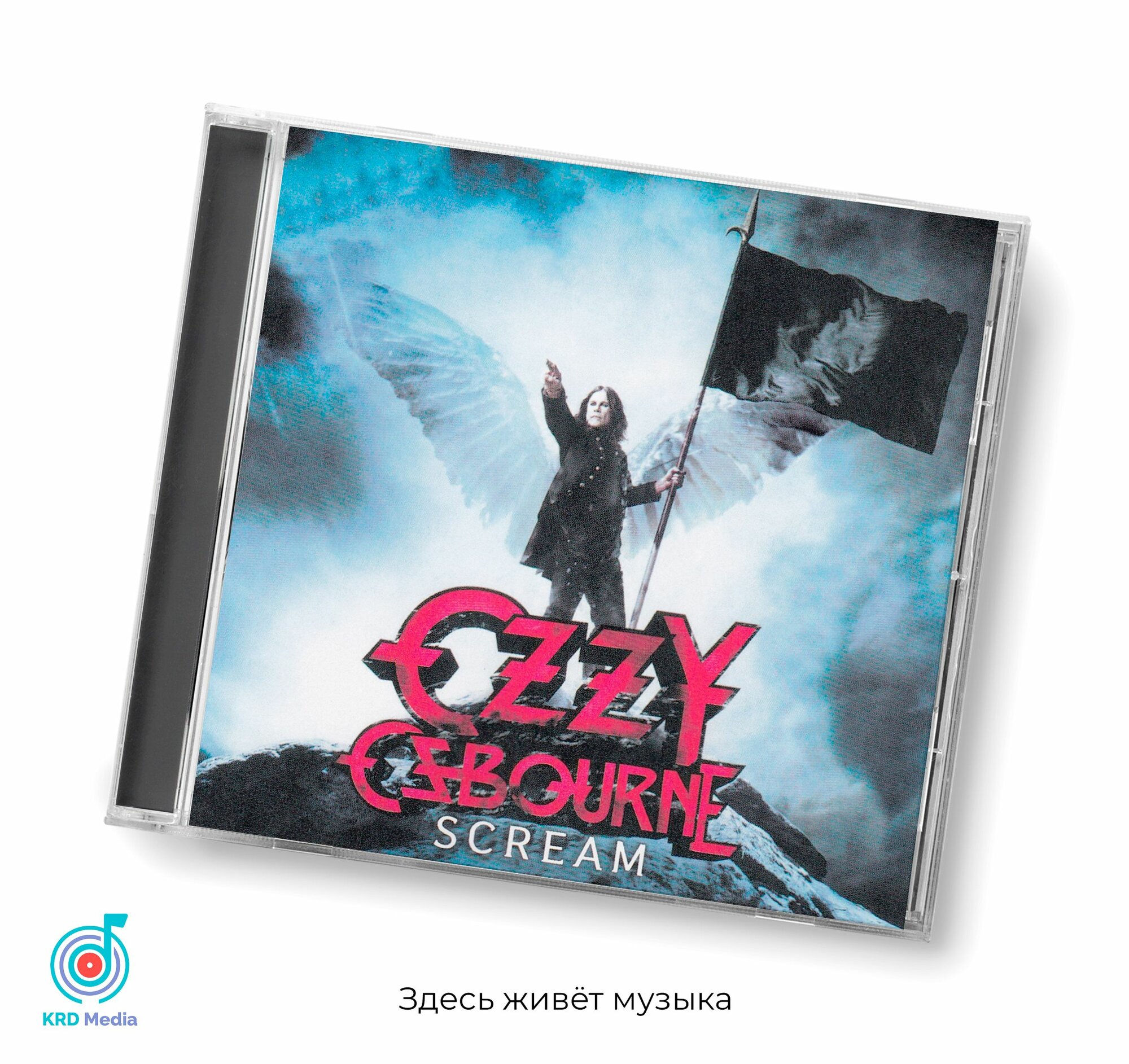 Ozzy Osbourne - Scream, 2010, 8-page, CD-Аудио