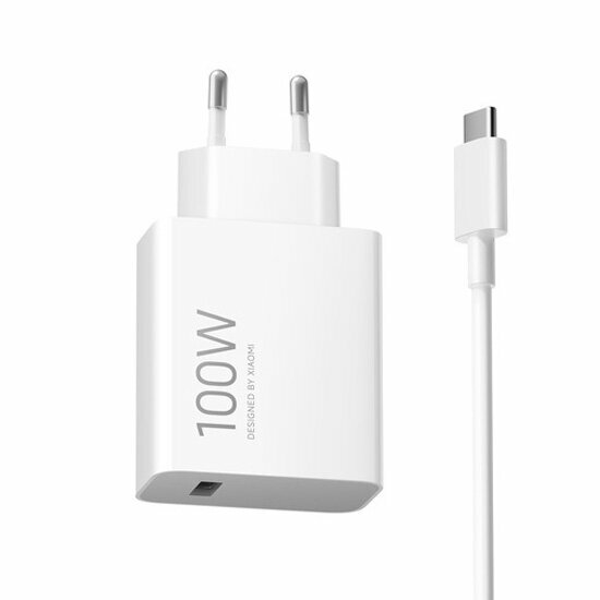 Сетевое зарядное устройство с кабелем Xiaomi 100W Charging Combo (1-Port Type-A)