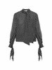 Блуза Polka-dot tie-fastening blouse
