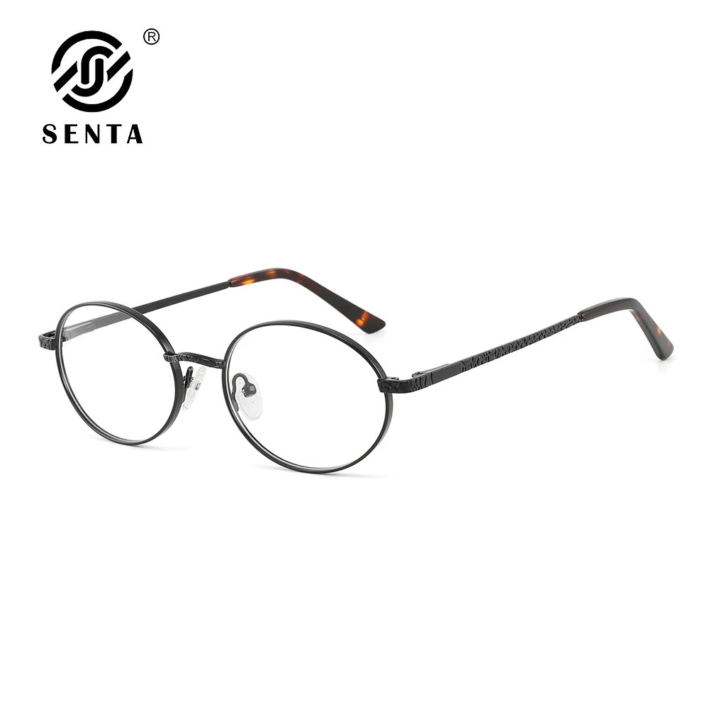 Овальные очки SENTA Black, +175
