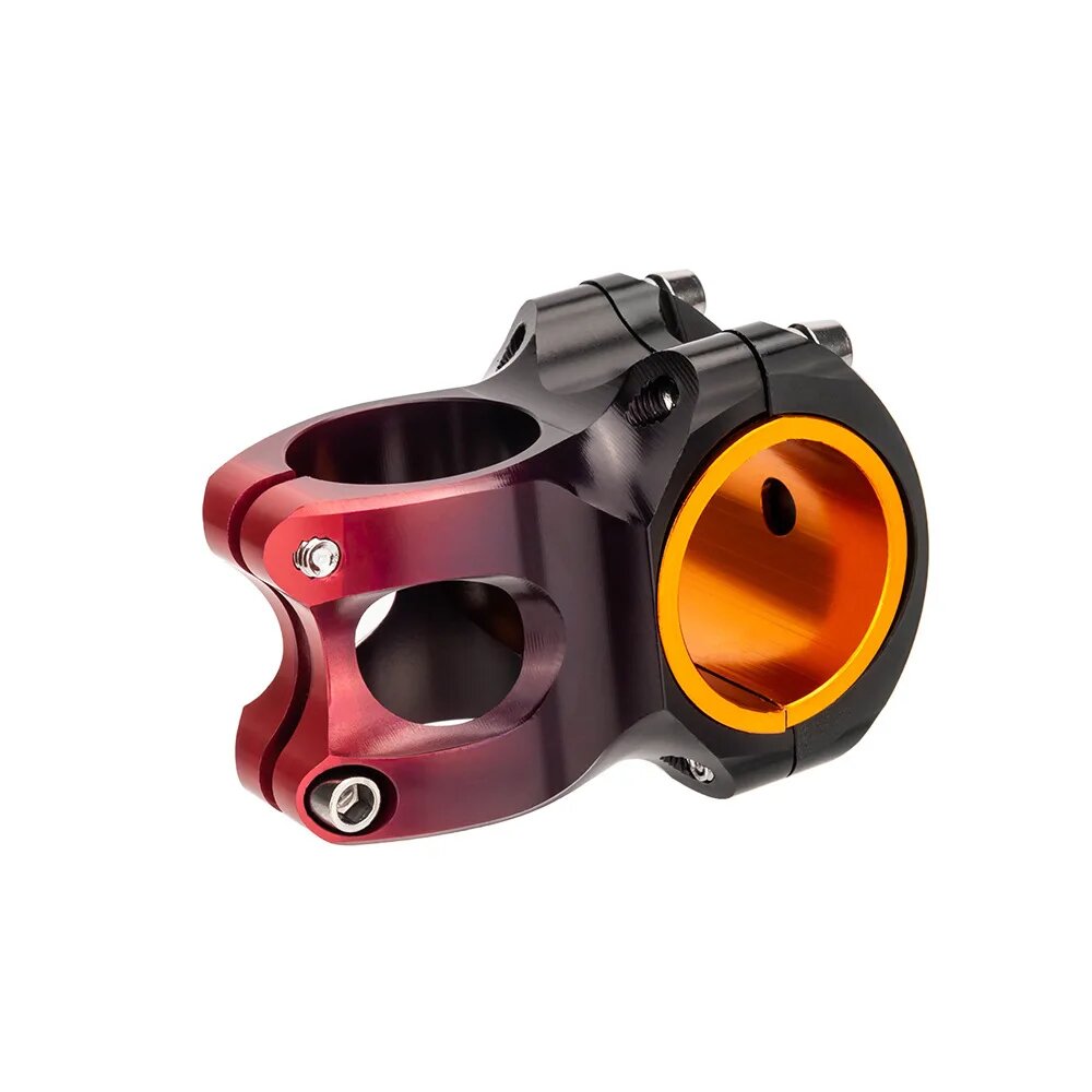 ZTTO Вынос руля MTB 0 градусов алюминиевый 35/50 мм 35mm Black red