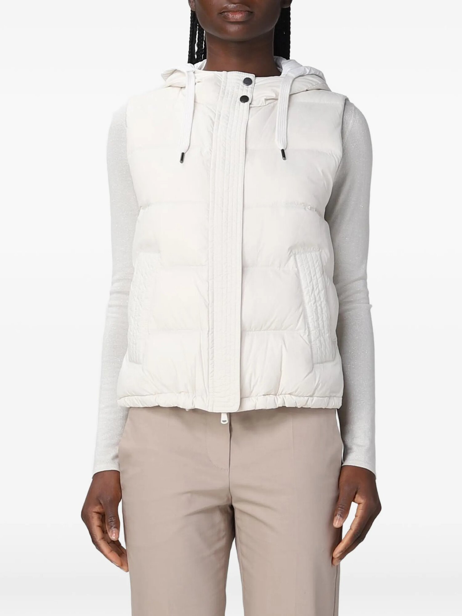 Жилет Padded hooded gilet