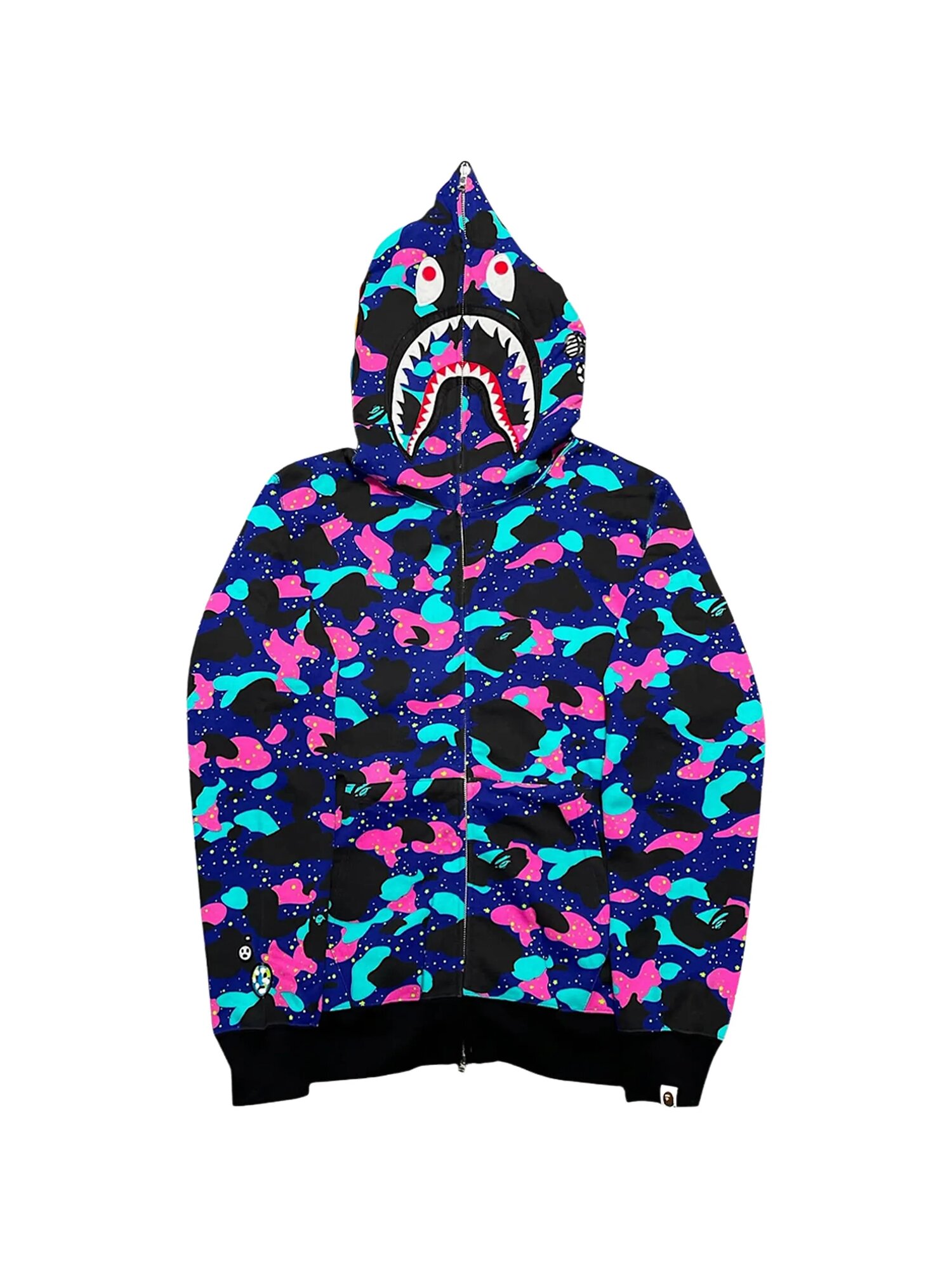 Худи A BATHING APE Shark Kid Cudi