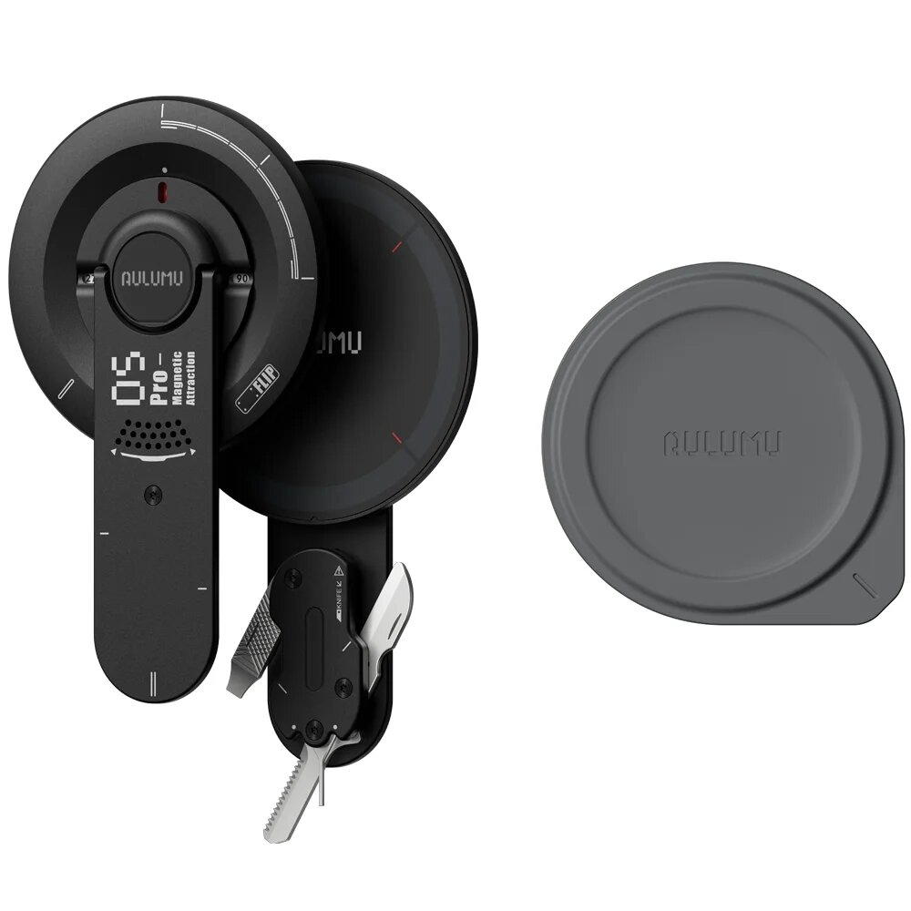 Многофункциональная магнитная подставка для телефона AULUMU G05 Pro Черный, G05 Pro BK With AC01