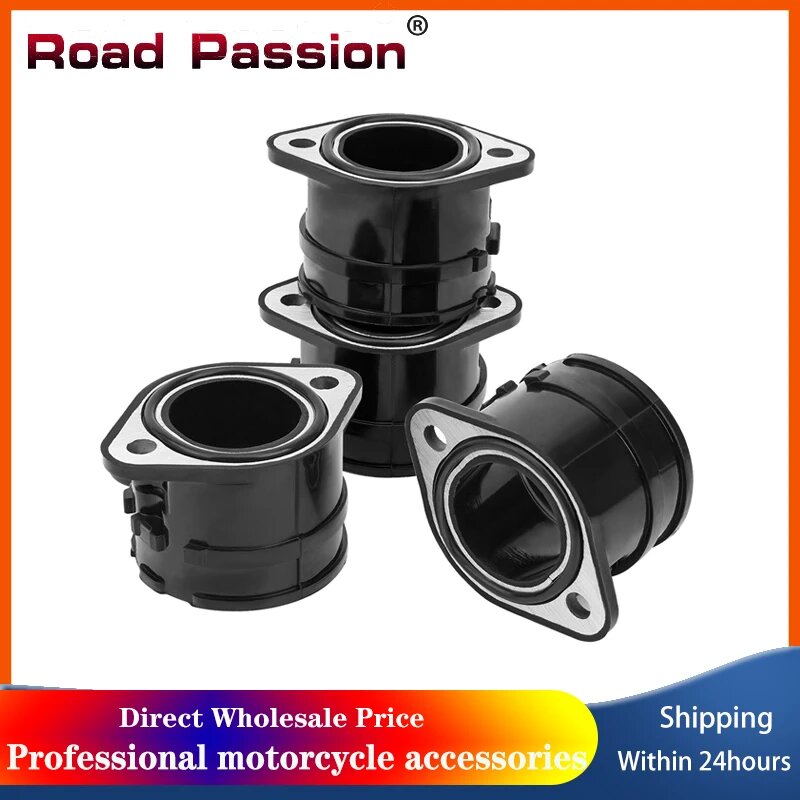 Впускной коллектор Road Passion для мотоциклов Kawasaki ZR400 ZRX400 1994-1996, 1998-2001, ZRX-II 1995-2001
