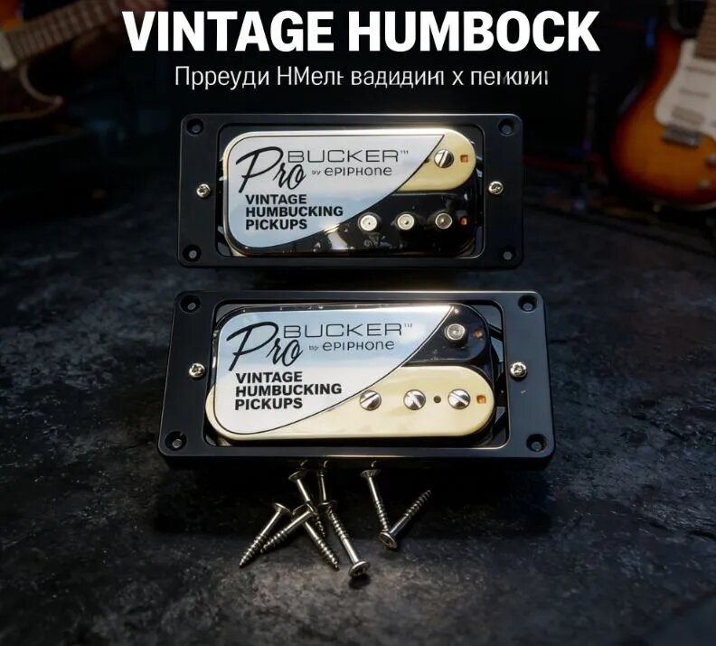 Комплект из 1 хамбакера Epiphone ProBucker для грифа и бриджа.