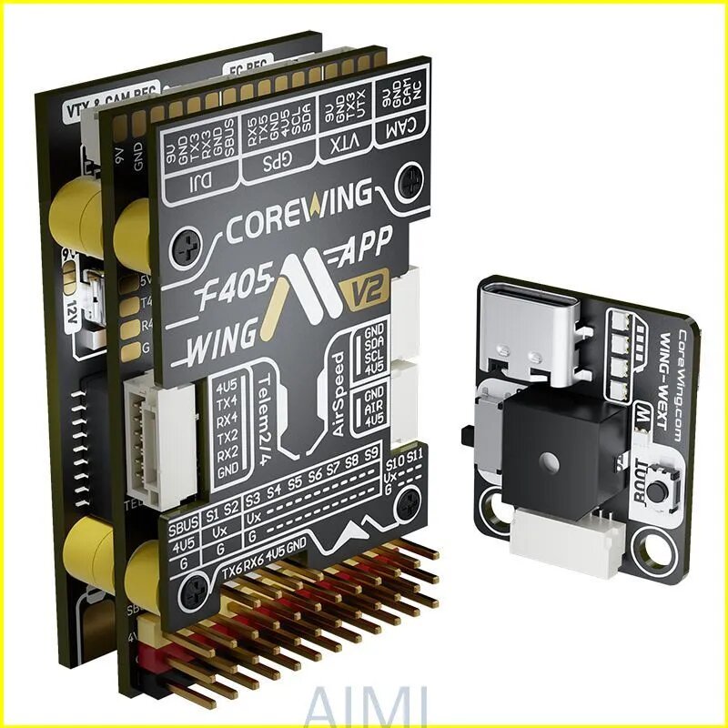 Полетный контроллер F405 Wing V2, STM32F405, ArduPilot, VTOL, для радиоуправляемых моделей