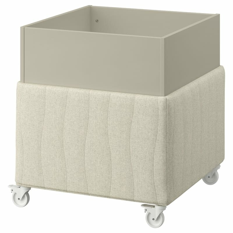 Кашпо звукопоглощающее IKEA MITTZON 805.875.77, gunnared бежевый, 70x70x75 см