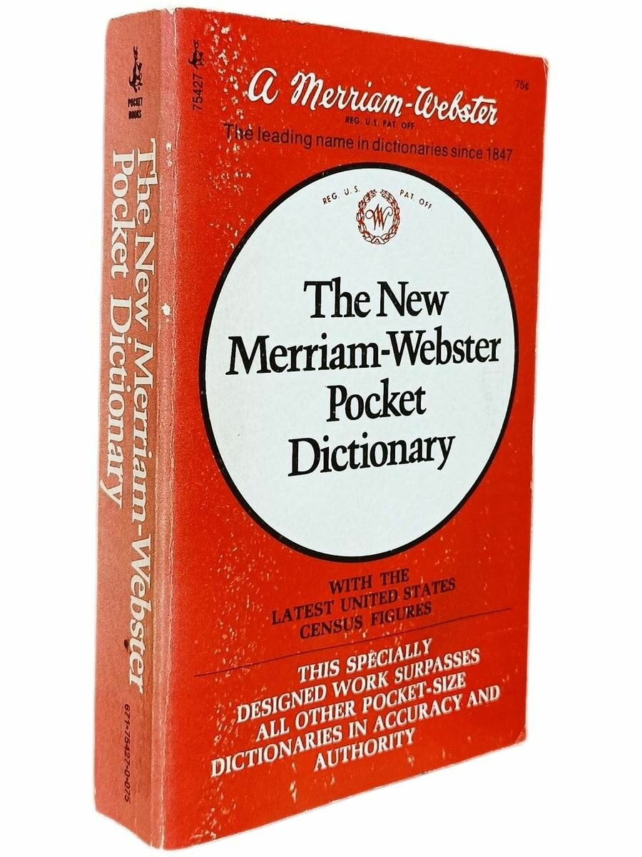 The New Merriam-Webster Pocket Dictionary