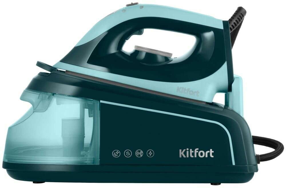 Парогенератор Kitfort KT-9307, голубой/черный
