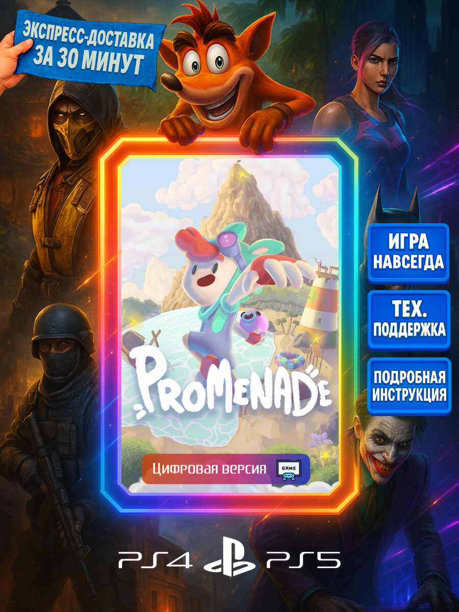 Promenade PS4/PS5 | Моментальная доставка | Английский язык | Боевики