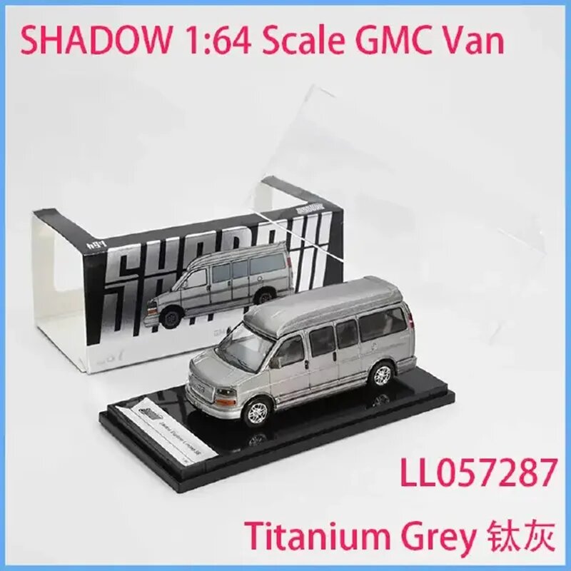 Shadow 1:64 GMC Van Titanium Grey, серый