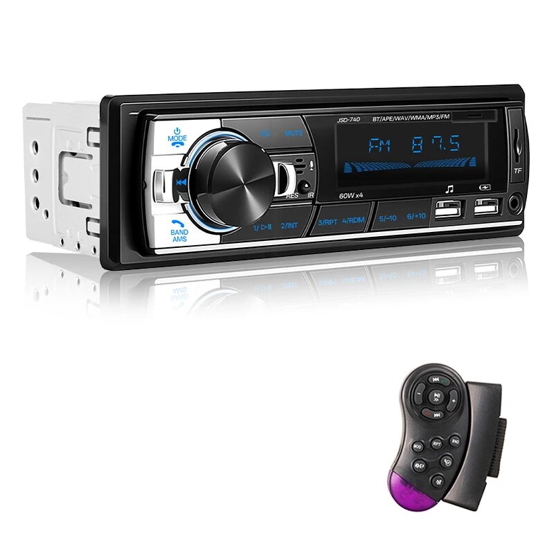Автомобильная Мультимедийная Магнитола HIPPCRON 1 DIN С MP3, FM-радио, Цифровым bring SWB