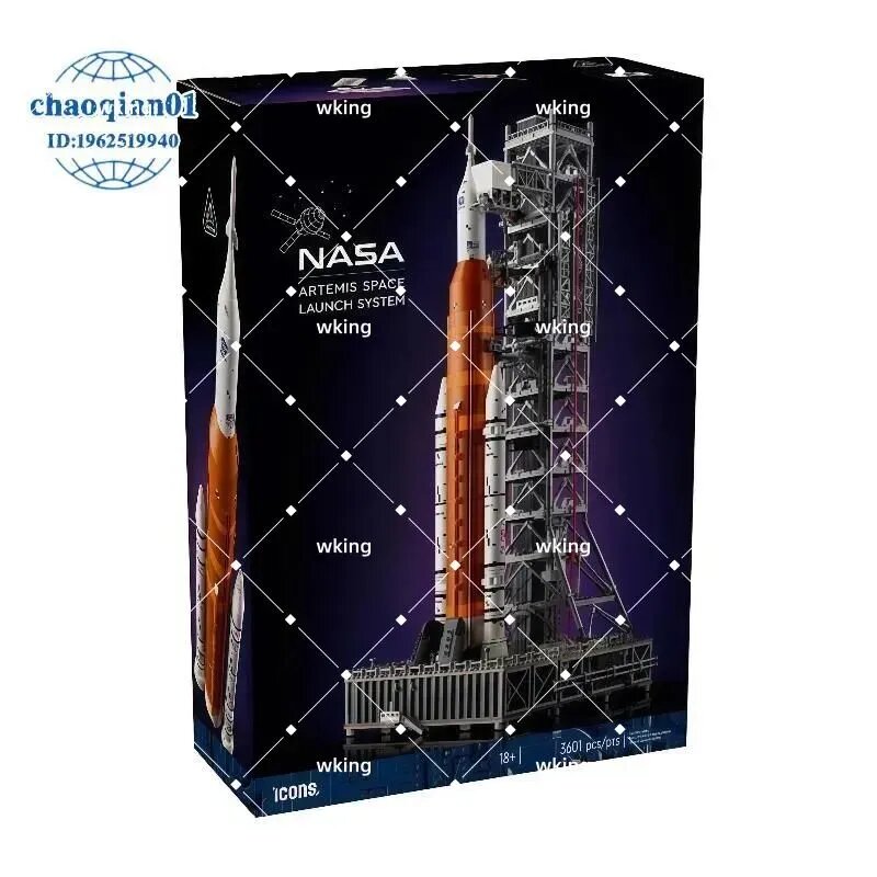 Игрушка в сборе с системой космического запуска Artemis, подарок на день рождения
